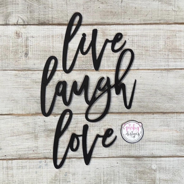 Live Laugh Love Signs - Etsy