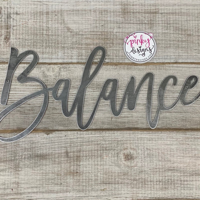 Metal Word Art - Etsy
