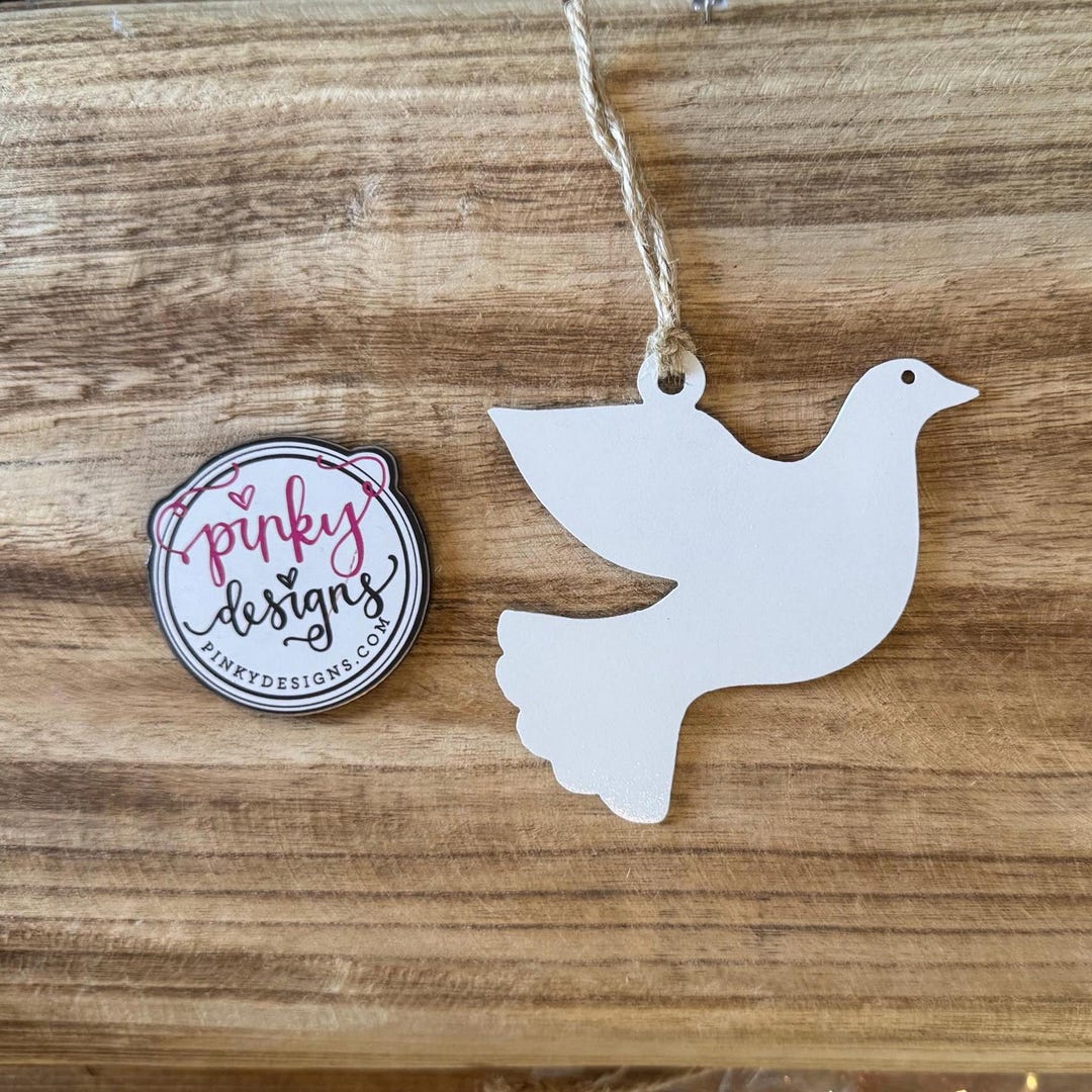 Turtle Dove Ornament | Metal Ornament | Tree Ornament | Farmhouse ...