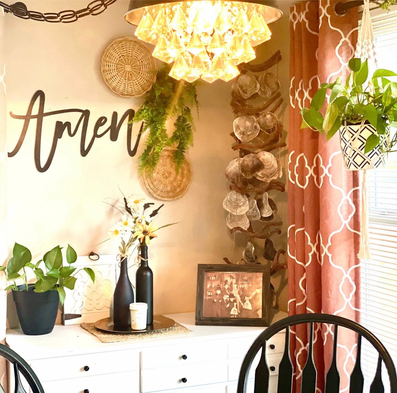 Amen Metal Word Amen Sign Church Decor GOD Prayer | Etsy