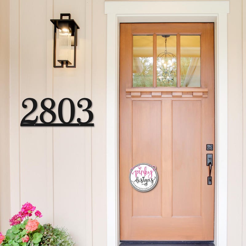 Custom House Numbers - Etsy