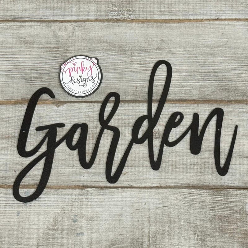 Metal Word Signs - Etsy