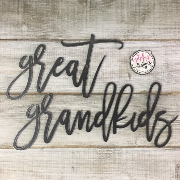 Great Grandkids Sign - Etsy