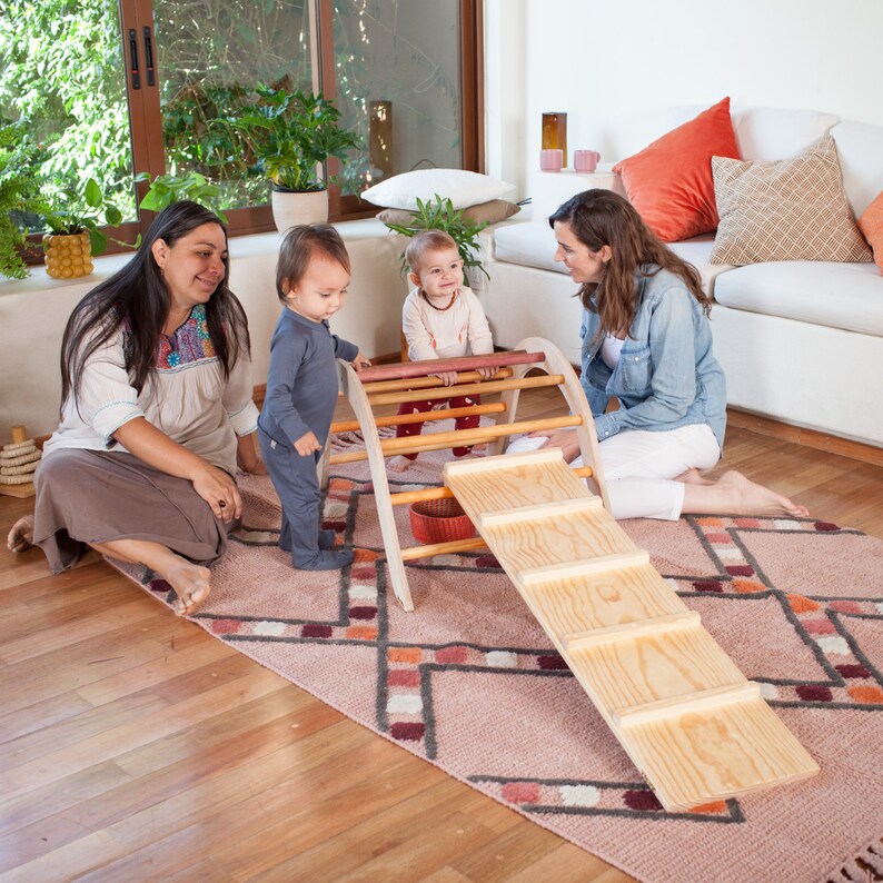 Montessori Climbing Arch With Reversible Board Plywood / - Etsy Canada