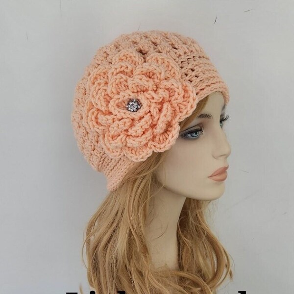 Crochet Button Hat - Etsy