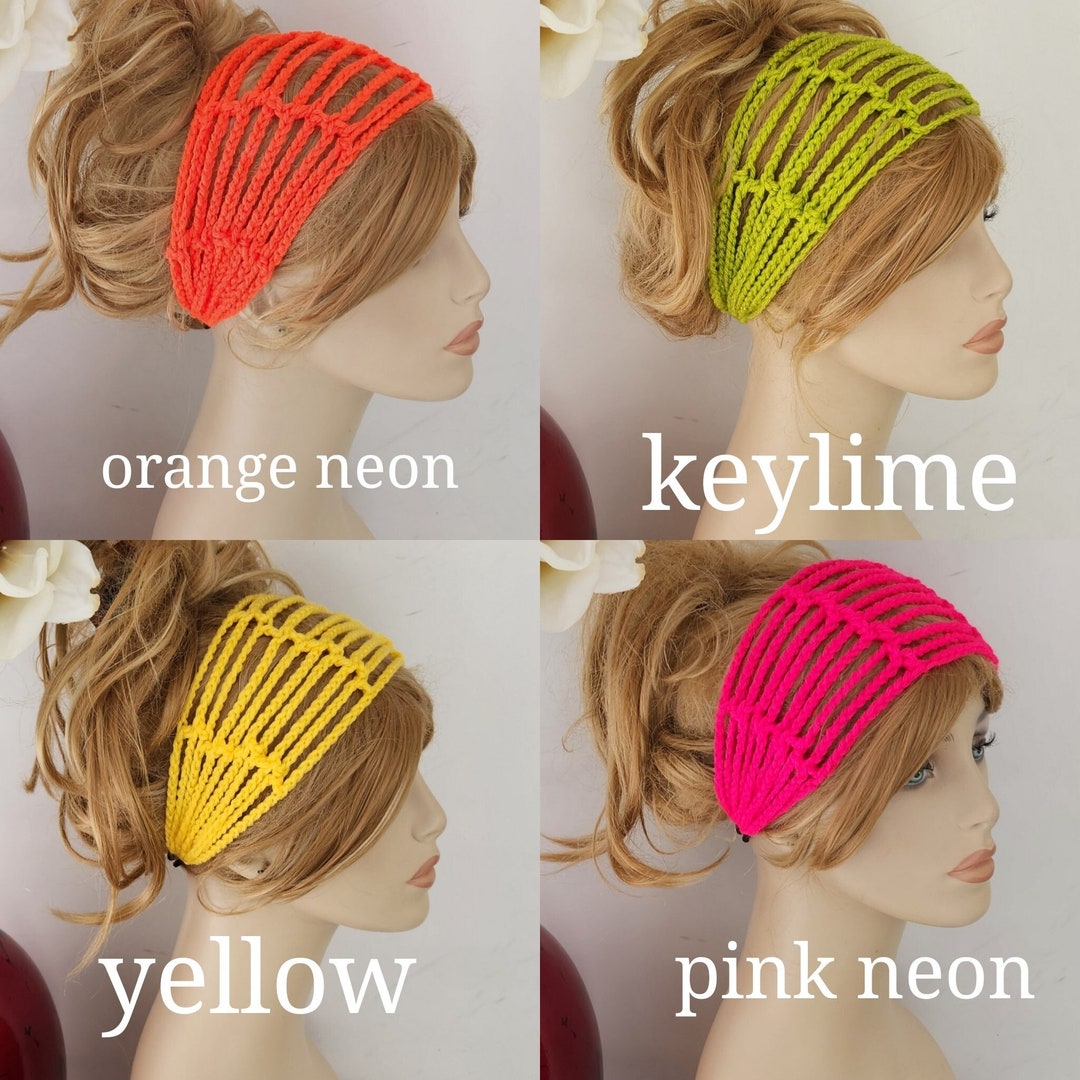 Neon Color Headband, MANY COLORS, Boho Headband, Hippie Headband, Hair ...