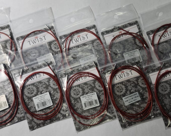 Chiaogoo Twist Cable Set - (10 Cables: Sizes 14,22,30,37,50 in Small ...
