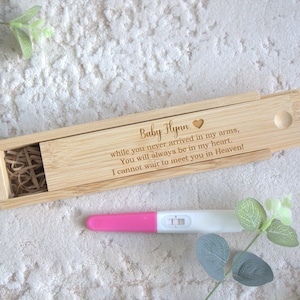 Baby Loss Keepsake Box Angel Baby Baby Memorial Miscarriage Remembrance ...