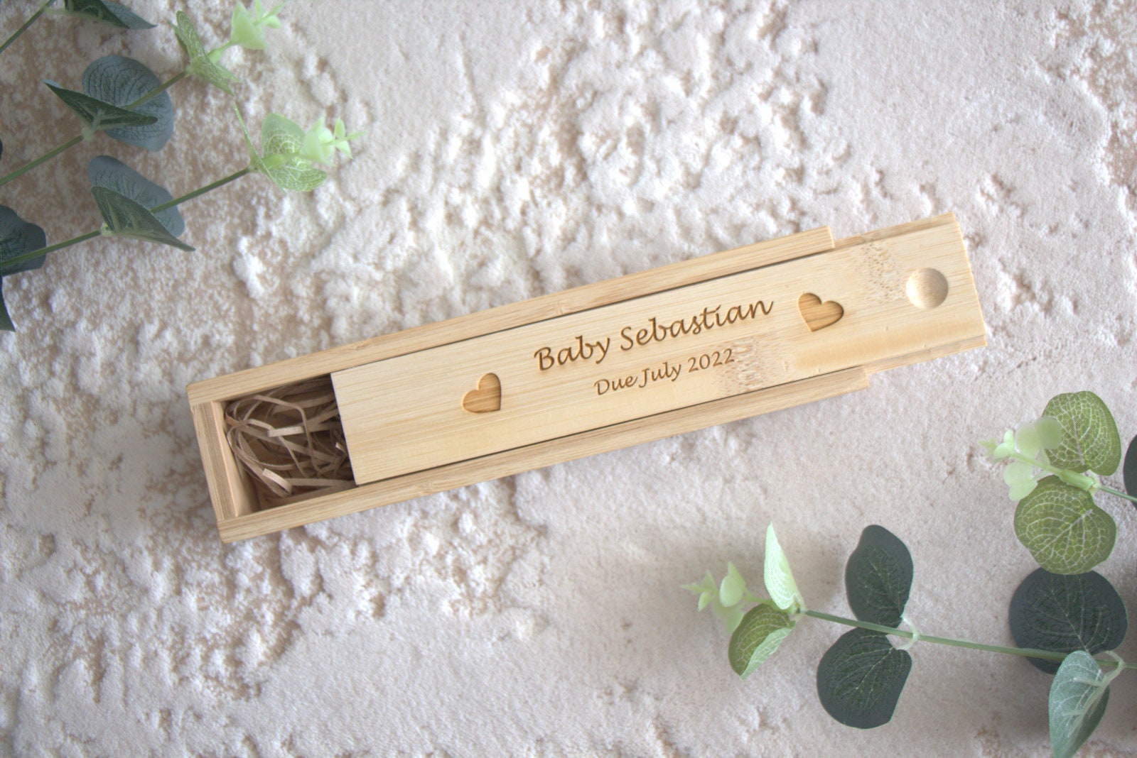 Personalized Pregnancy Test Box Pregnancy Announcement | Etsy