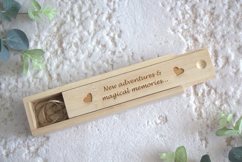 Personalized Pregnancy Test Box, Pregnancy Announcement, Pregnancy Test ...