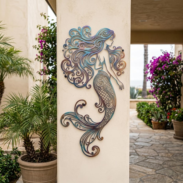 Siren Wall Sculpture - Etsy