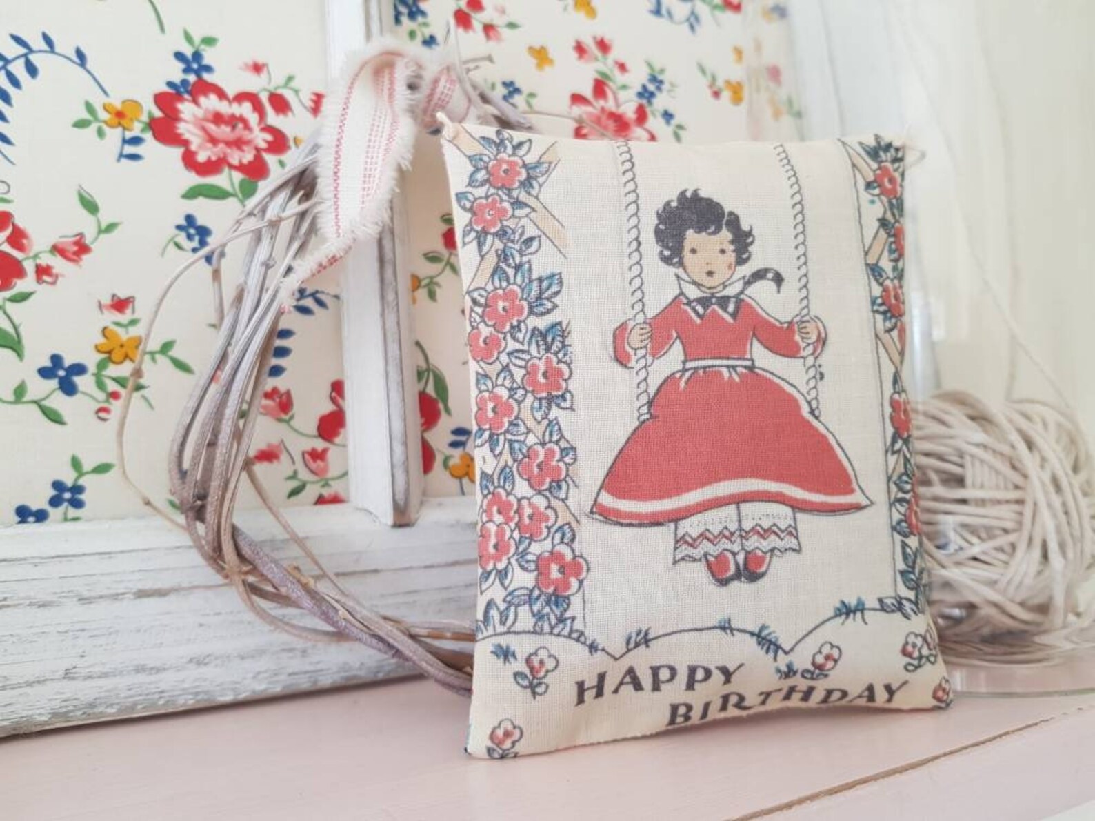 Happy Birthday Fabric Fragrant Gift Sachet | Etsy