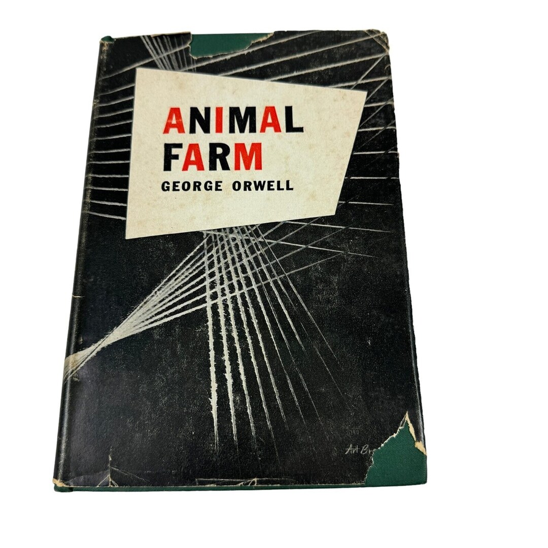 Animal Farm by George Orwell 1946 First US Edition & Printing Book HC ...