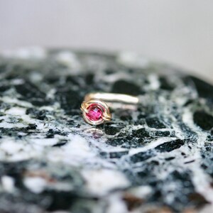 Ruby Nose Ring-nose Stud-piercing Jewelry - Gold-filled or Sterling ...