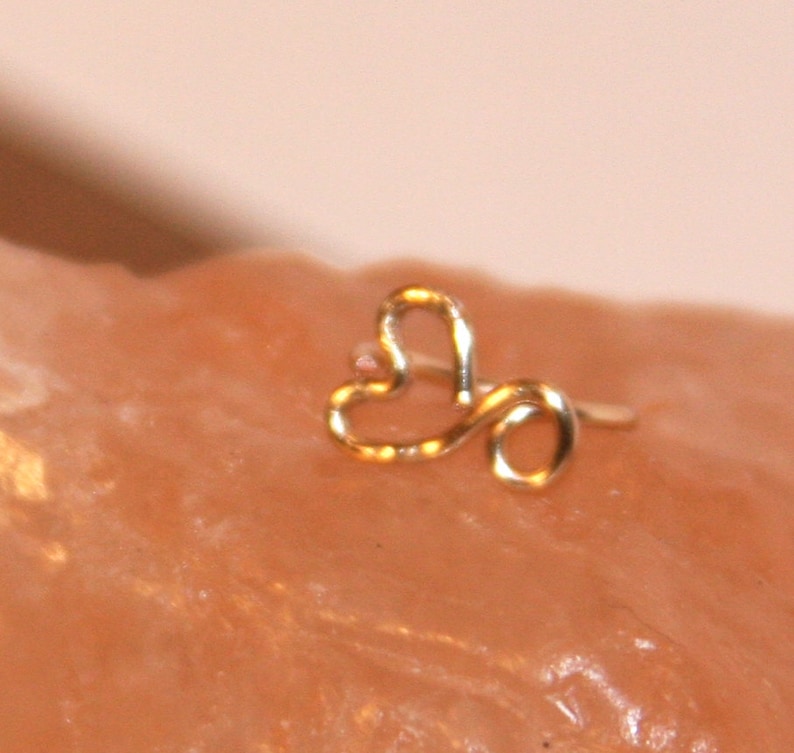 Infinity Heart Nose Ring Nose Hoop Hoop Earring Cartilage - Etsy Infinity Heart Nose Ring Nose Hoop Hoop Earring Cartilage - Etsy