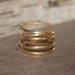 Gold Ring Index Finger Ring Minimalist Statement Ring - Etsy