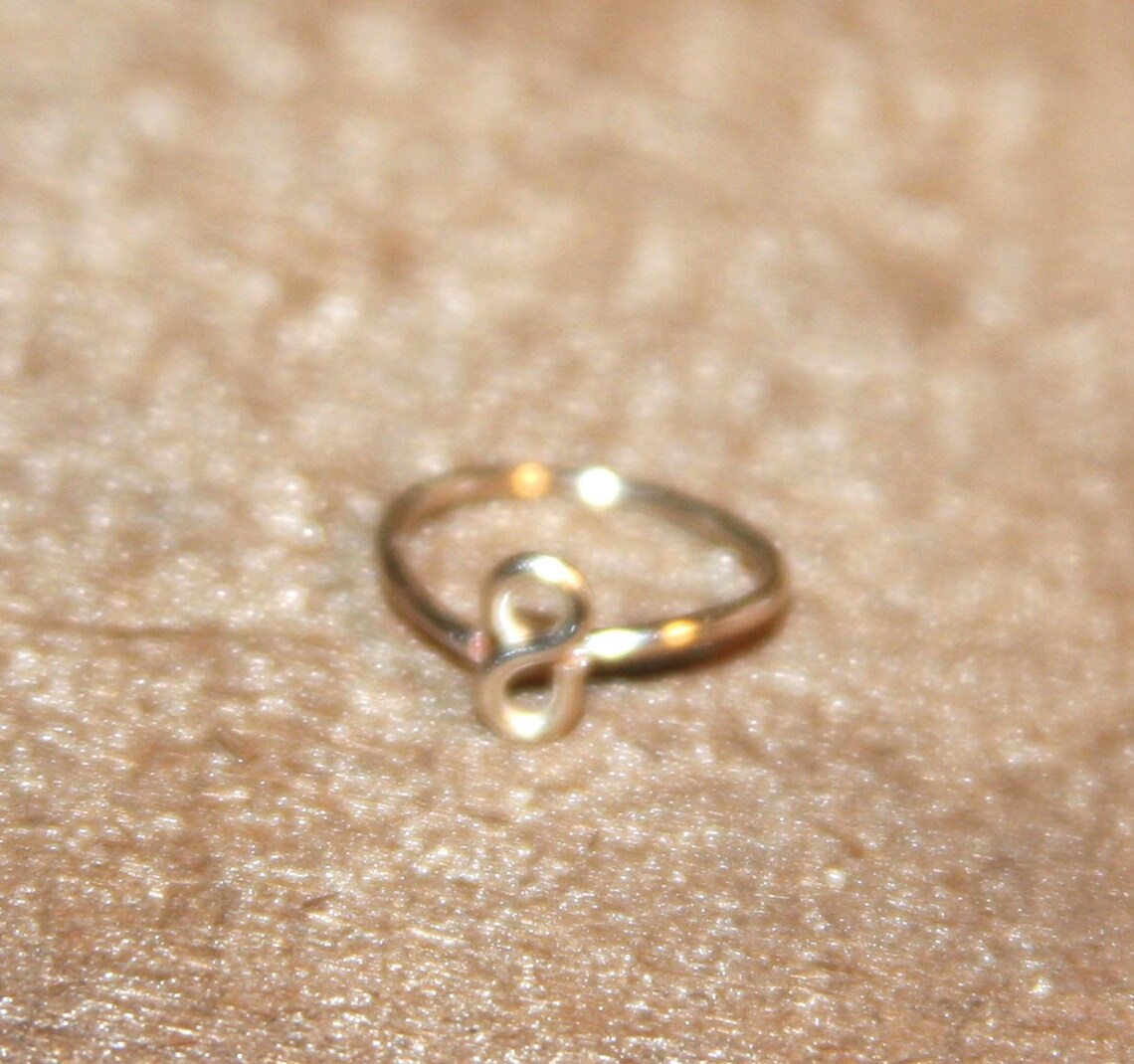 Small Cartilage Ring Infinity Nose Rings Nose Hoops - Etsy