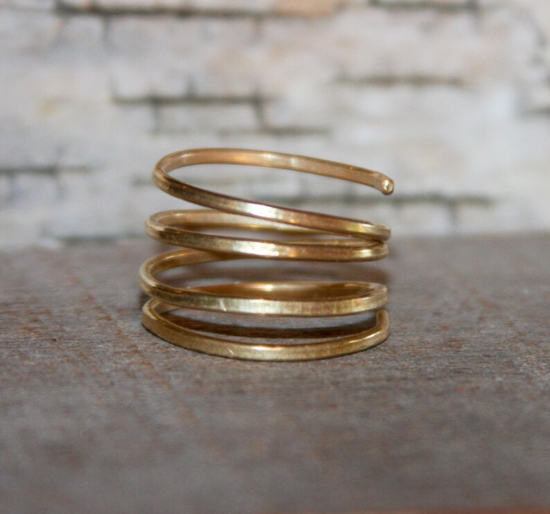 Gold Ring Index Finger Ring Minimalist Statement Ring - Etsy
