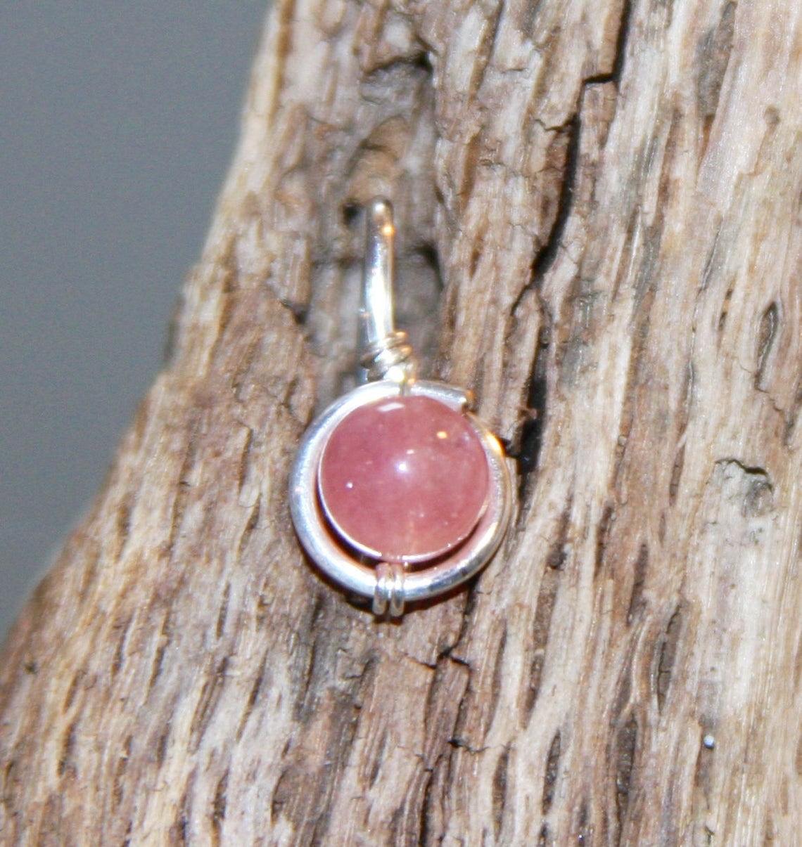 Belly Button Ring/ Pink Quartz Belly Button Ring/ Jewelry/ - Etsy