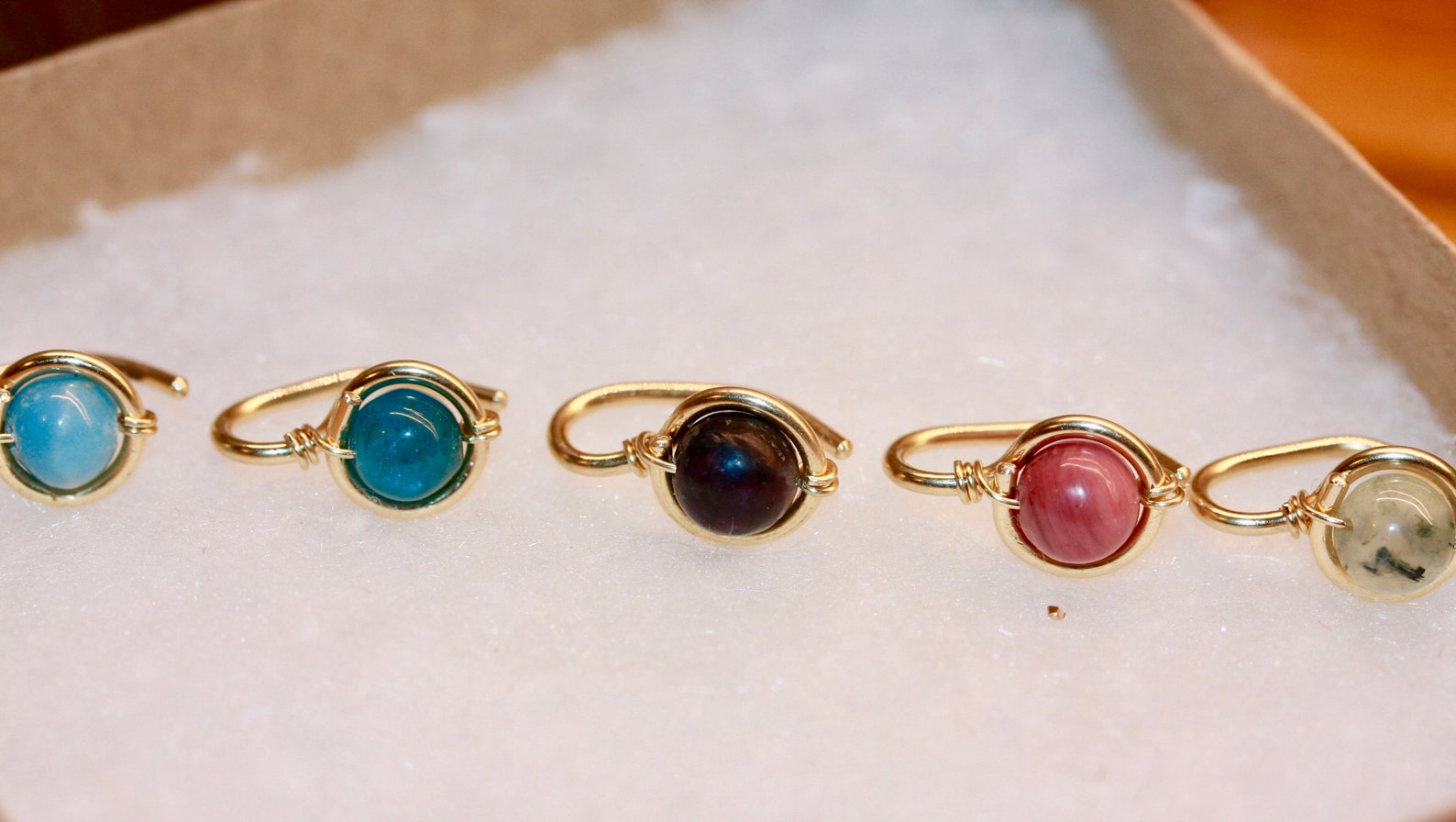 Belly Button Ring Beaded Belly Button Hoop Dainty Belly | Etsy