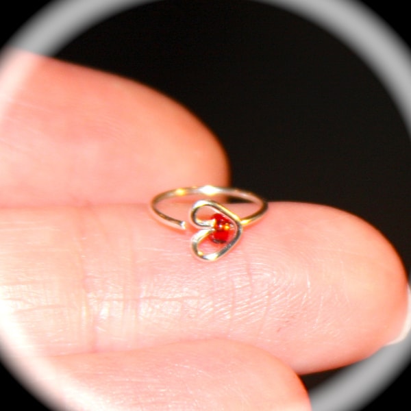 Red Nose Ring - Etsy