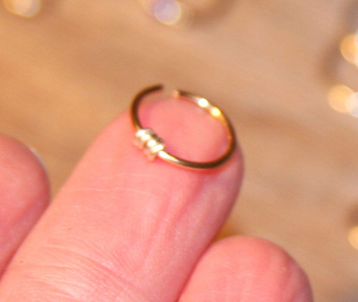 Small Nose Ring Nose Hoop Hoop Earring Small Cartilage - Etsy
