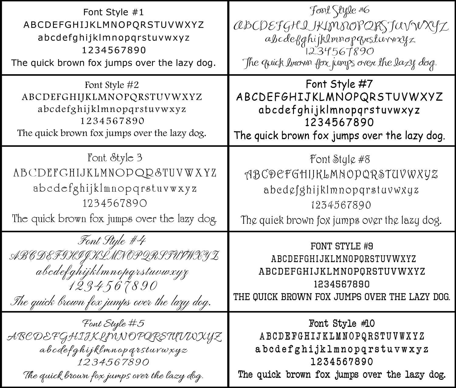 Engraved Brushed Copper Plate Picture Frame Art Label Name Tag 4" X 1 ...