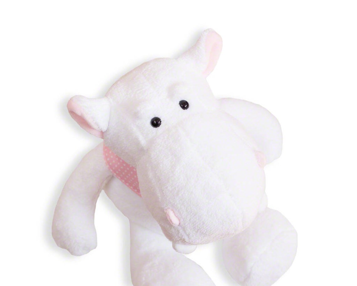 Sewing Pattern Stuffed Animal Plush Hippo Pdf Pattern Baby - Etsy