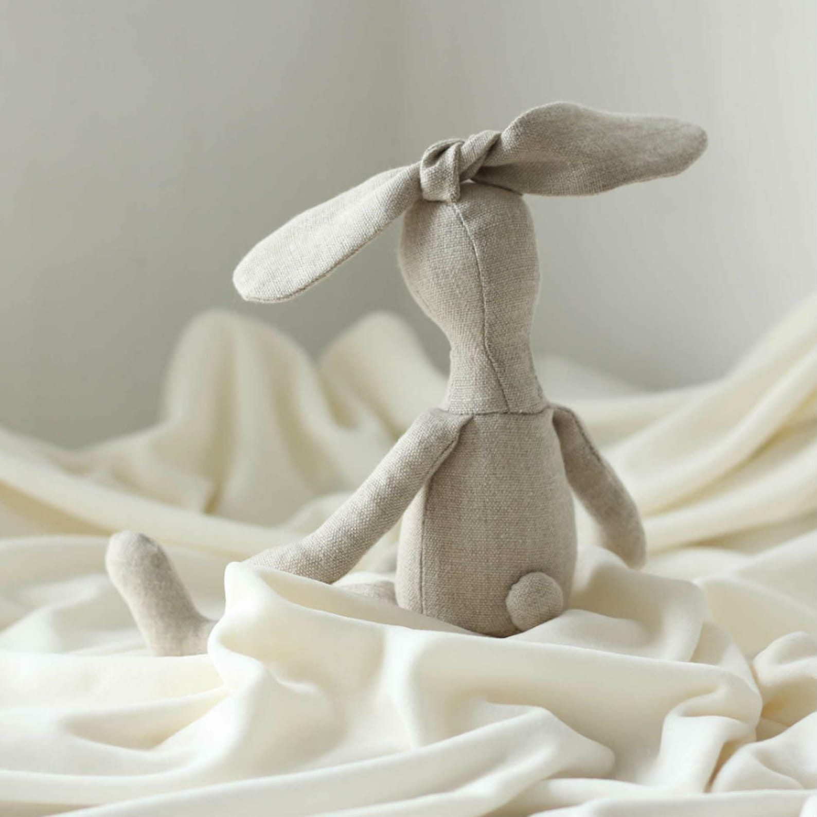 Stuffed Bunny Family PDF Sewing Pattern and Instructions Soft | Etsy