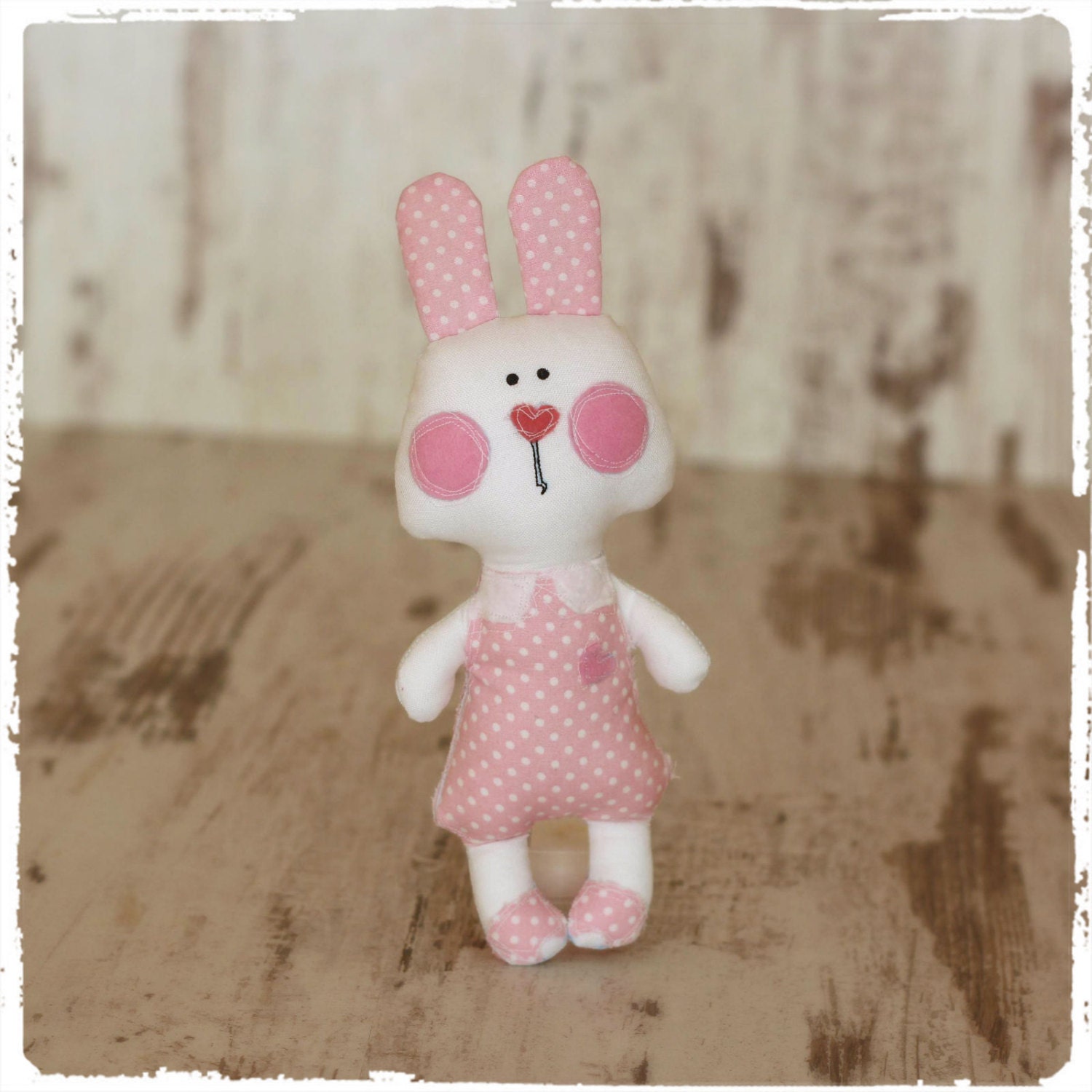 Bunny Sewing Pattern and Sewing Instructions Bunny Girl in | Etsy