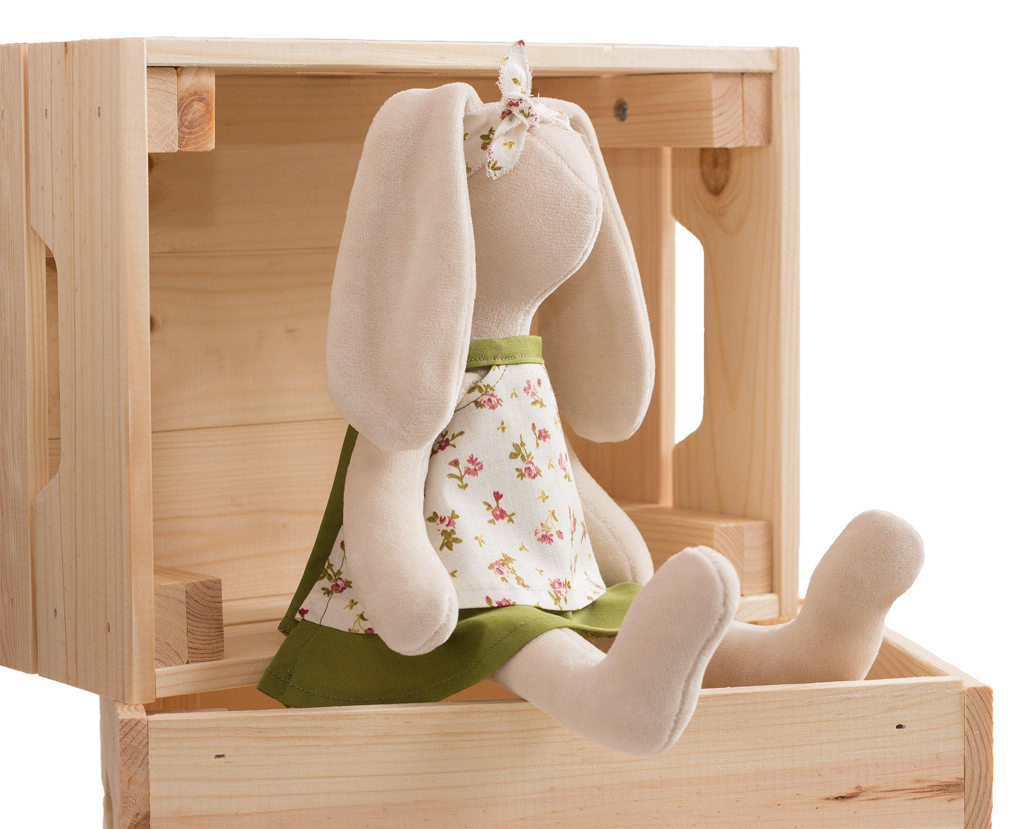 Stuffed Bunny Family PDF Sewing Pattern and Instructions Soft | Etsy