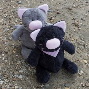 Fat Kitty Cat Sewing Pattern and Tutorial Style Sewing Instruction ...