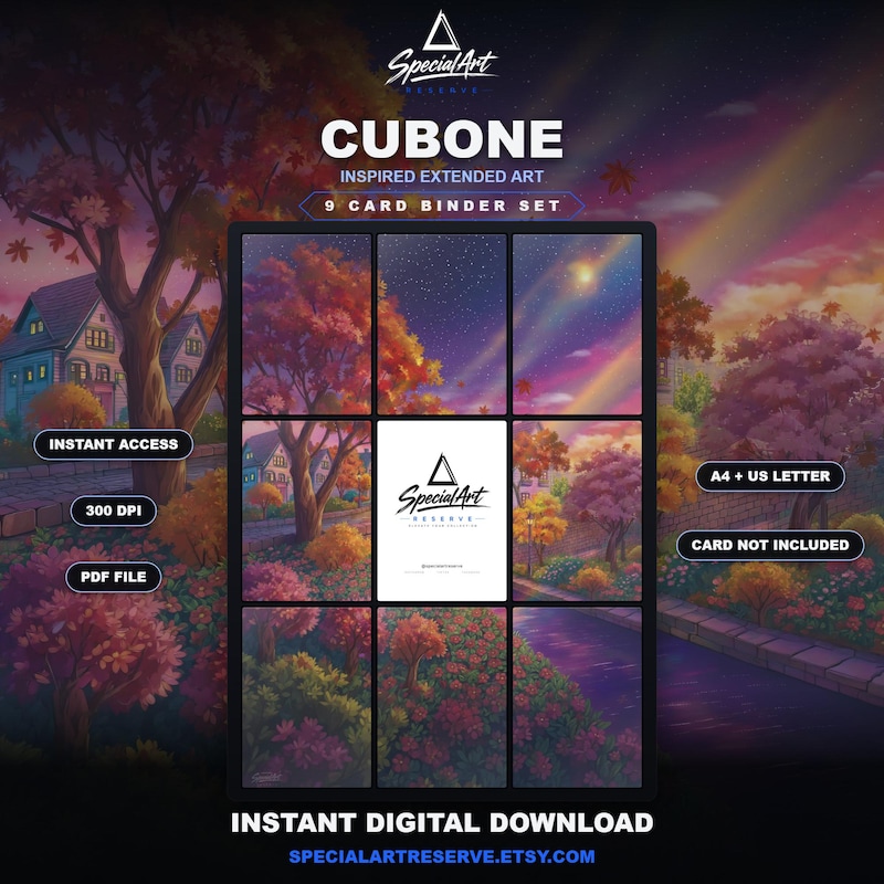 Cubone Extended Art - Etsy
