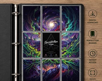 Gengar Inspired Extended Art for Binder | Ghost TCG Binder Display ...
