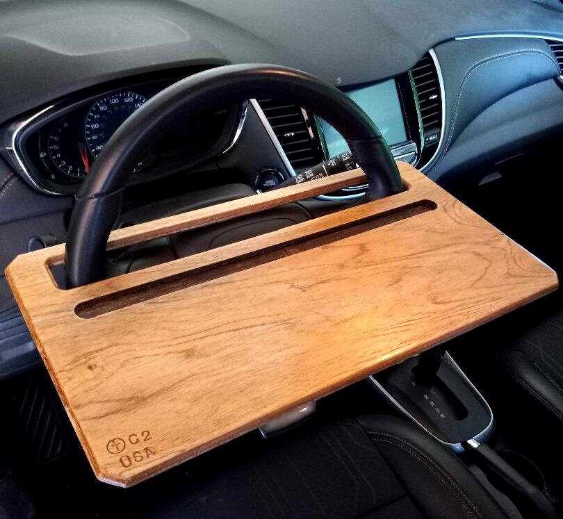 Fat Boy Vehicle iPad Stand / Laptop Steering Wheel Table / Free ...