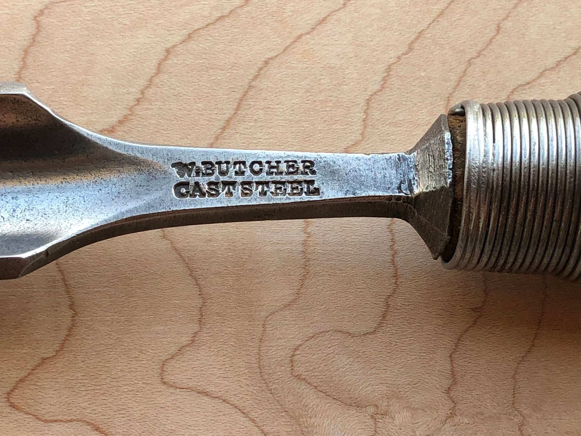 W Butcher Chisel Etsy