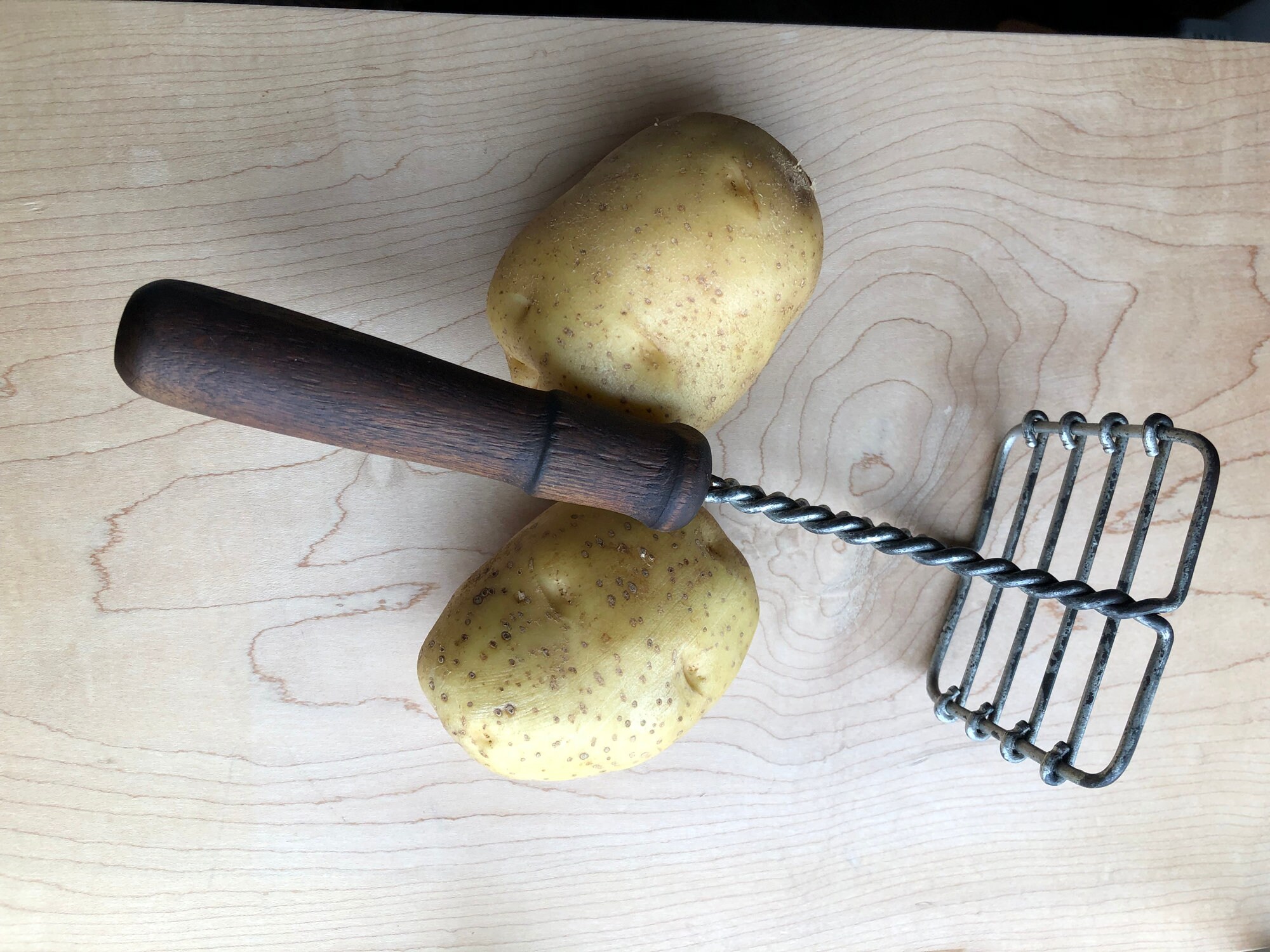 Antique Rare 1900's Twisted Wire Potato Masher or Squash, Vegetables ...