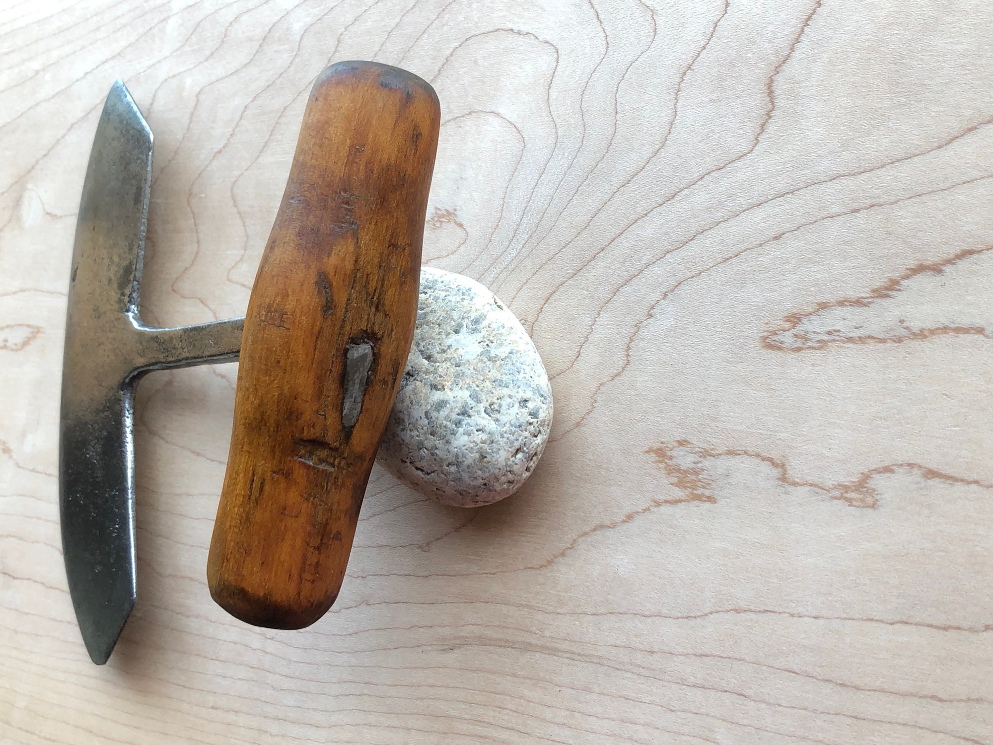 Primitive Handmade Chopper Rare 1800s Blacksmith Forged - Etsy