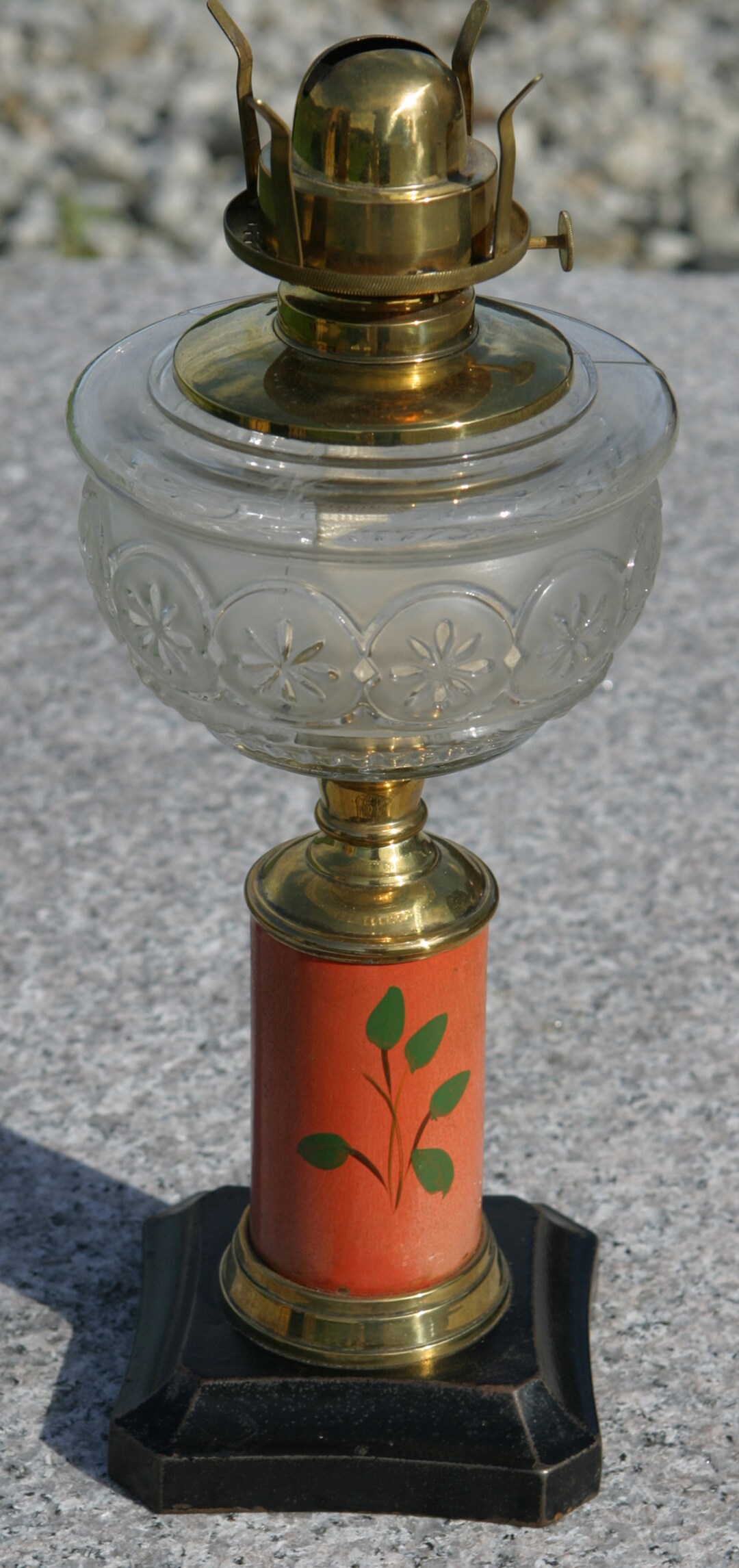Primitive Rare Oil Lantern 'patented Feb. 11, 1868' MARTHA'S VINEYARD ...