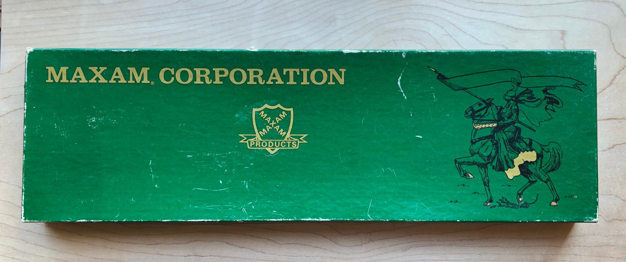 Vintage MAXAM STEEL French Chef & Carving Knife Set Unused in Original ...