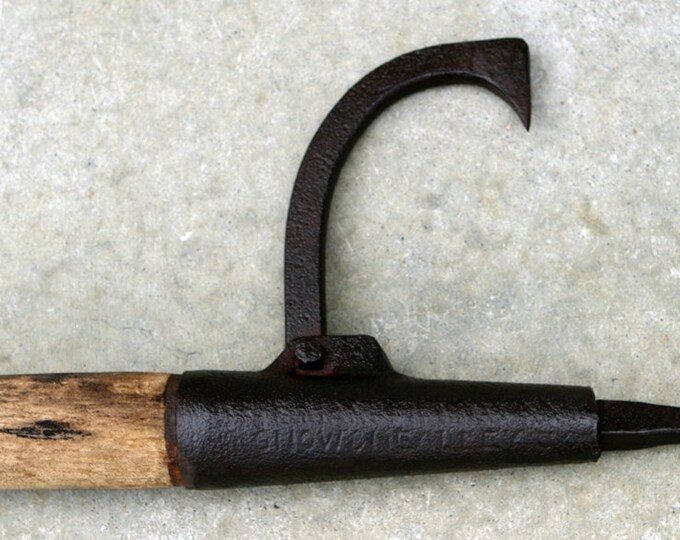 Antique Rare SNOW & NEALLEY Bangor, Maine Forged Cast Steel Logging ...