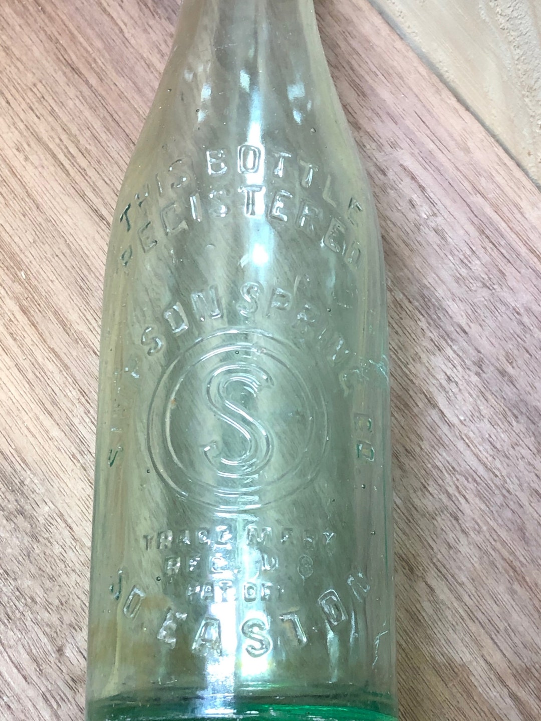 Early Rare Vintage Simpson Spring Co. Soda Bottle From So. Easton, Mass ...