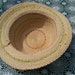 Vintage Hand Coiled Real Straw Hat With Straw Pompom Womens Medium - Etsy