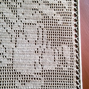 Vintage Hand Crochet Skaters Screen Wall Window Hanger - Etsy