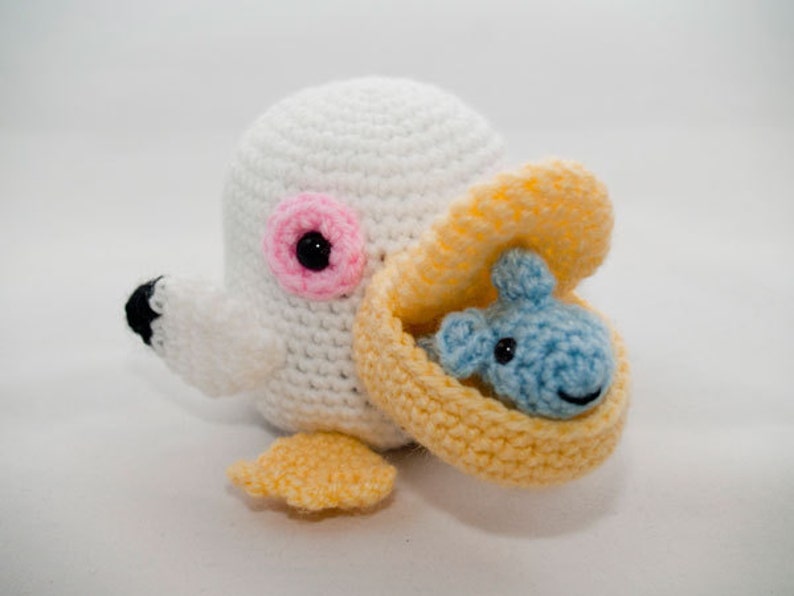 Amigurumi Pelican & Guppy Crochet Pattern | Etsy