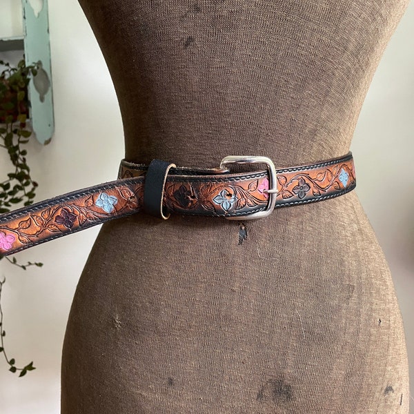 Floral Belt - Etsy