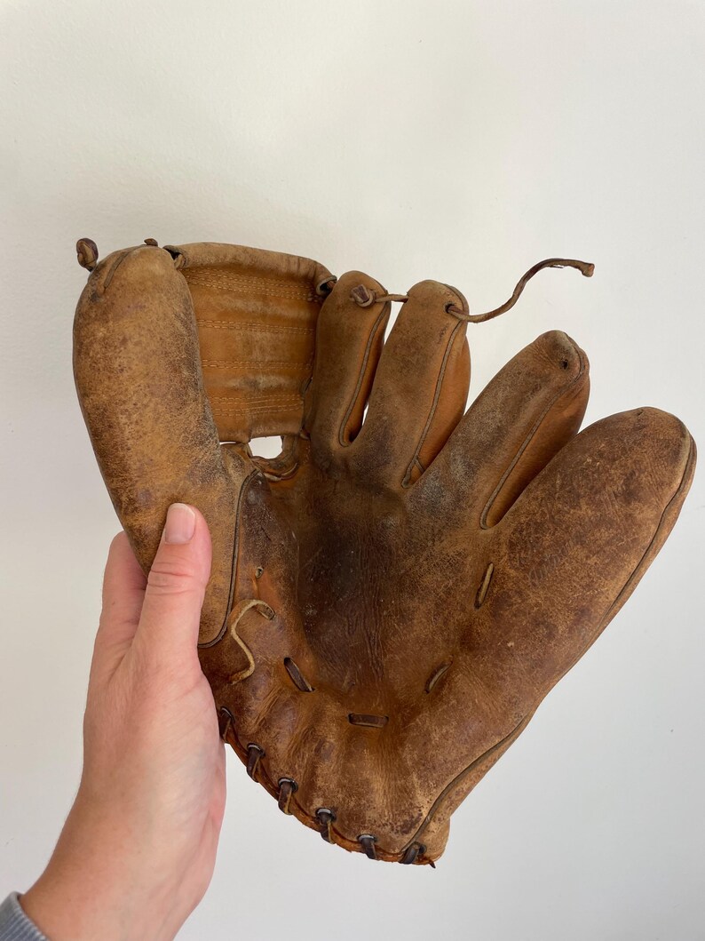 Vintage 1960’s Wilson Al Kalen, Leather Baseball Glove Detroit Tigers ...