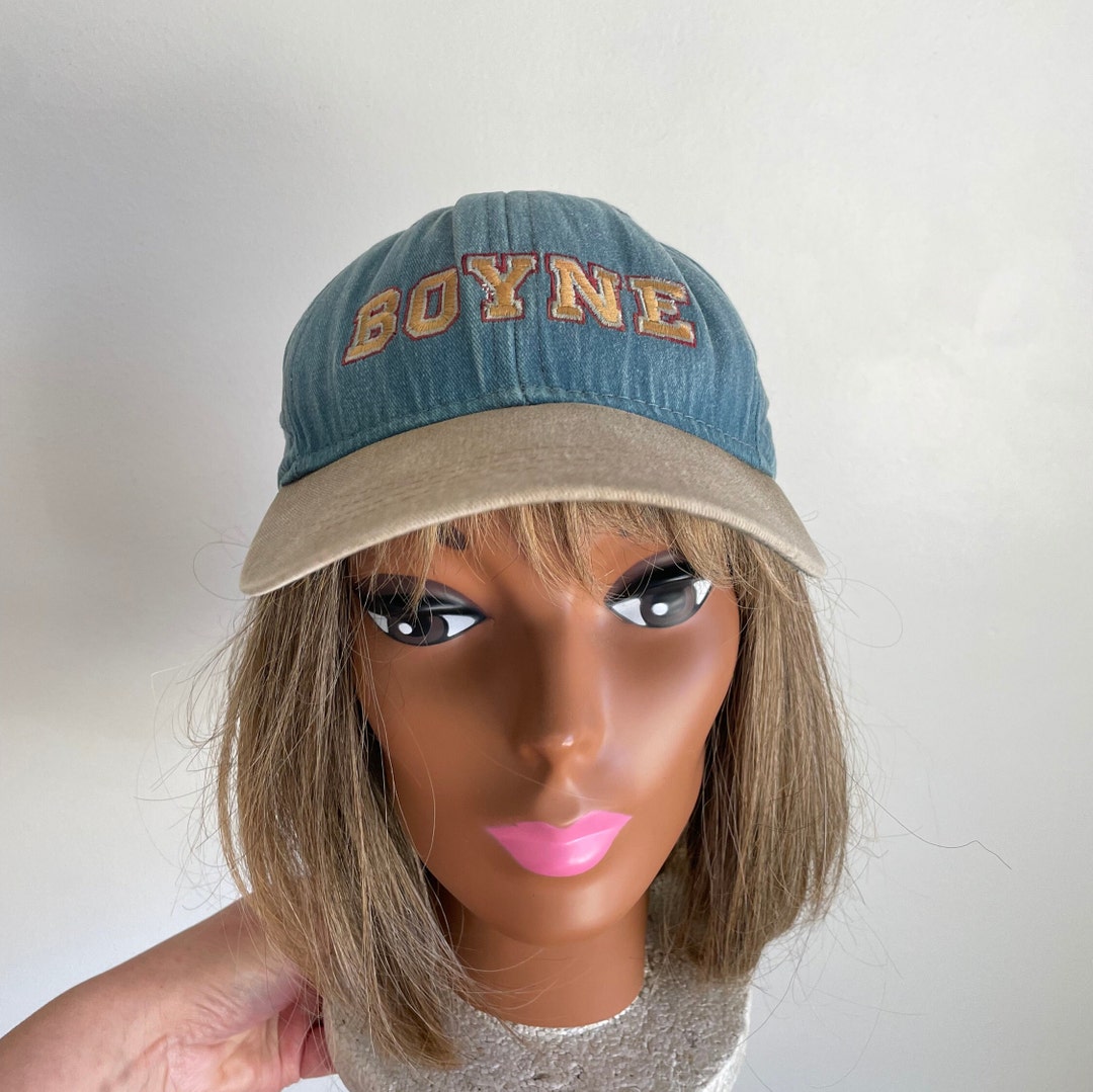 Vintage Boyne Denim Baseball Cap Hat - Etsy