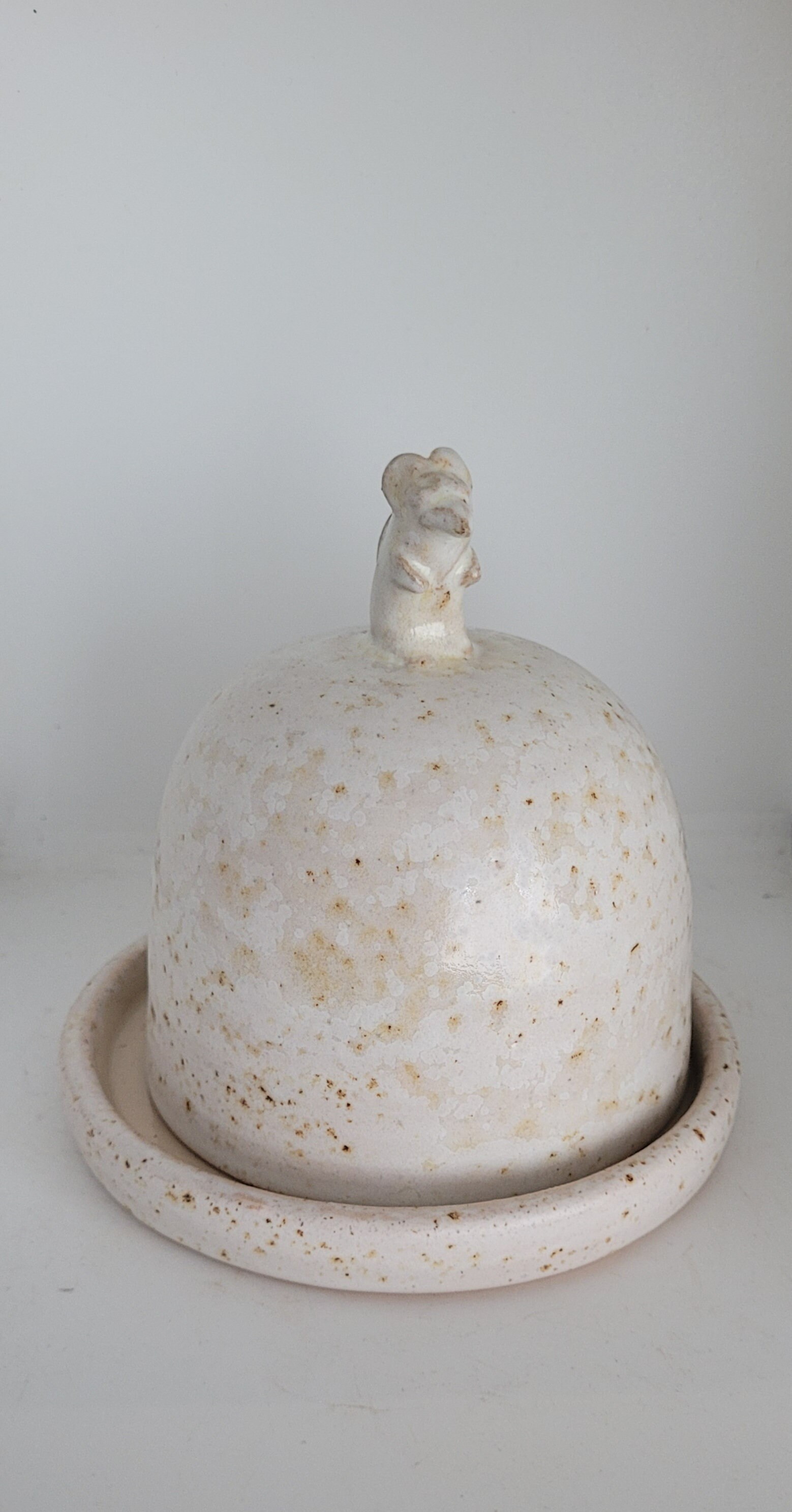 Butter Dish With Mouse Handle - Etsy