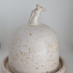 Butter Dish With Mouse Handle - Etsy